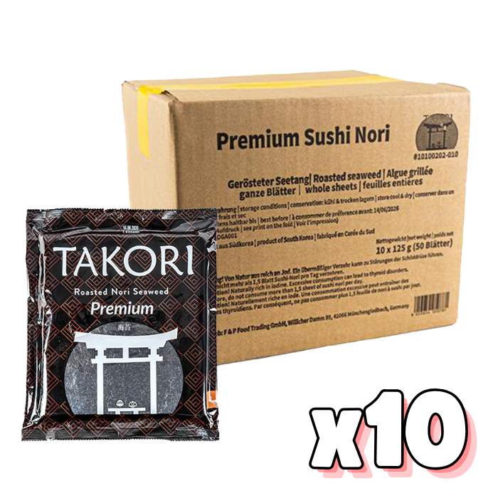 Noriblätter Premium Ganz, Karton | Takori